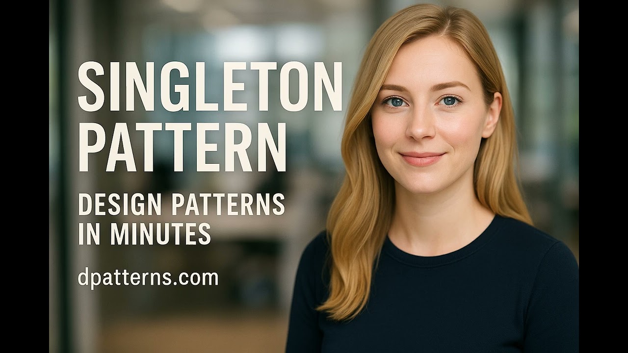 Singleton Design Pattern Explained in Minutes | dpatterns.com