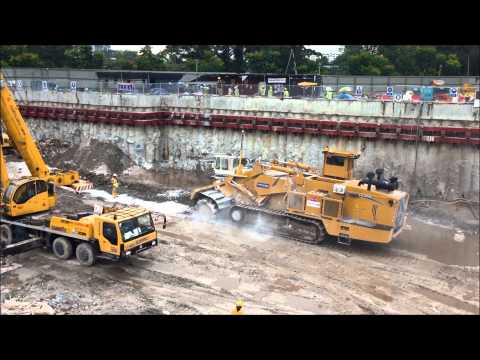 Trencor T7SM, Surface Miner, MMC - GAMUDA, MRT Project, Kuala Lumpur, Malaysia