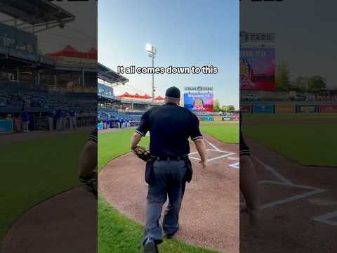 Umpiring the high school state championship 🔥