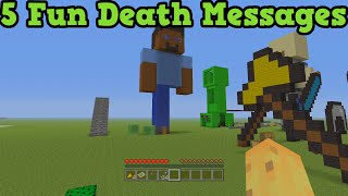 Funny Minecraft Death Messages