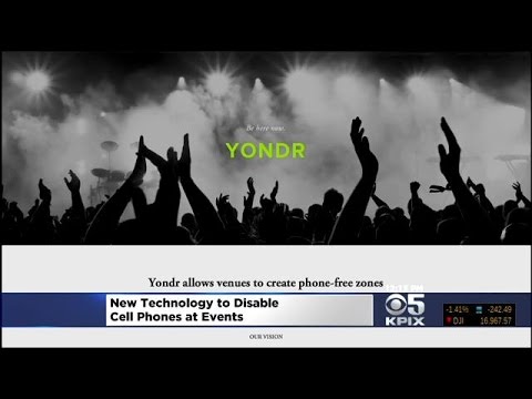 Concert Venues Blocking People From Using Cell Phones With 'Yonder' Case Technology