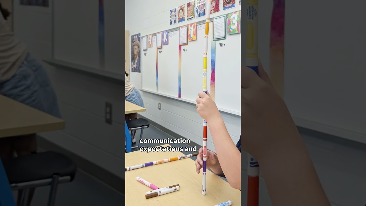 Our First Week of Elementary Art… in 60 Seconds 🎨