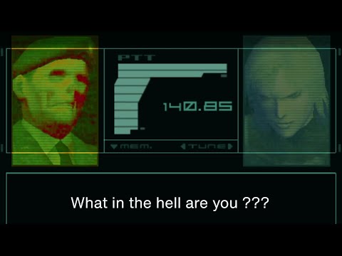 Raiden Warned About AI Censorship - MGS2 Codec Call (2023 Version)