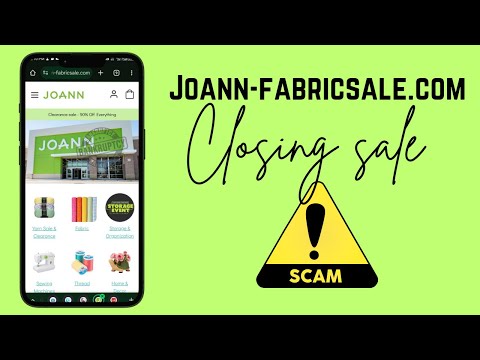 Joann-fabricsale.com review || legit or scam closing sale?