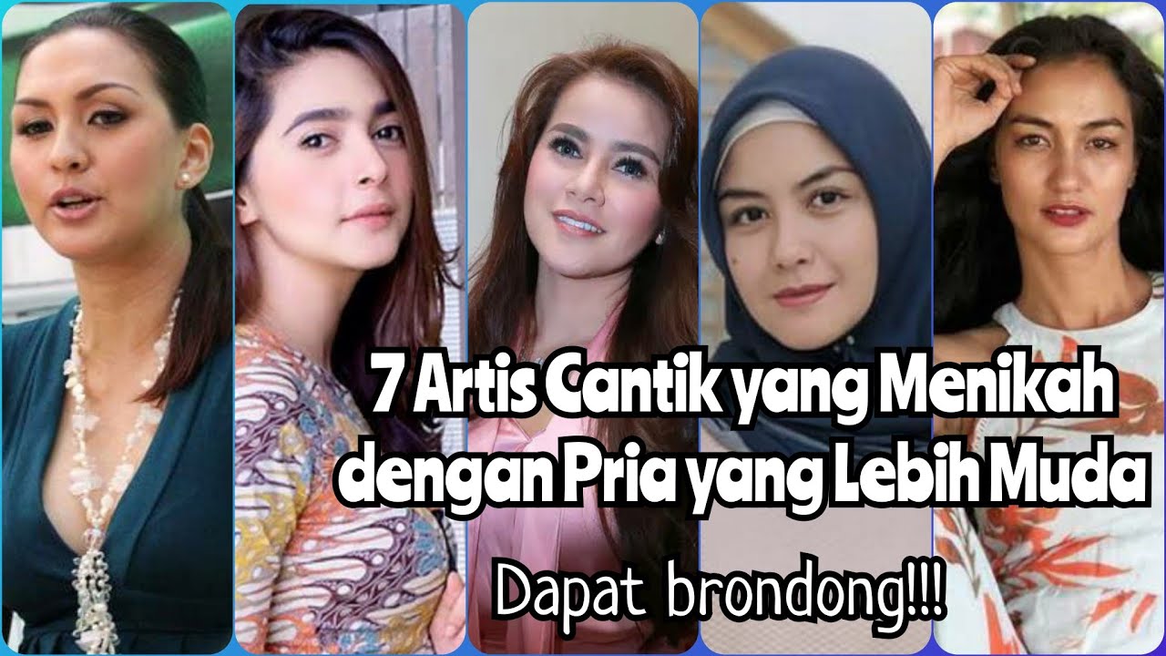 Kisah 7 Artis Cantik yang Menikah dengan Pria yang Lebih Muda, Nomor 5 Sudah Punya 2 Cucu