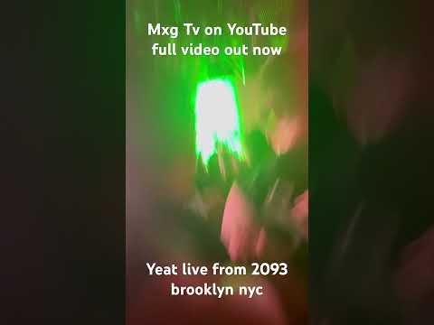 #Yeat live from #2093 #NYC #BrooklynMirage #brookly #2093tour #moshpits #music #foryou #foryoupage