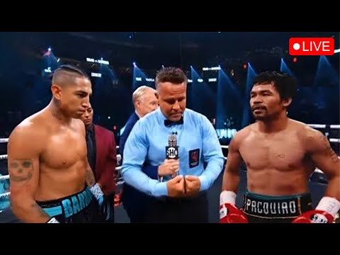 LIVE 🔴 | MANNY PACQUIAO VS. MARIO BARRIOS FULL FIGHT 2025