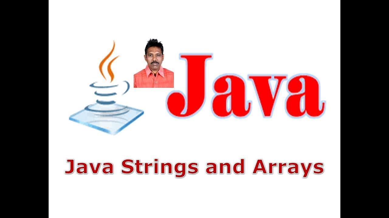 Selenium Class 12 - Java Strings and Arrays