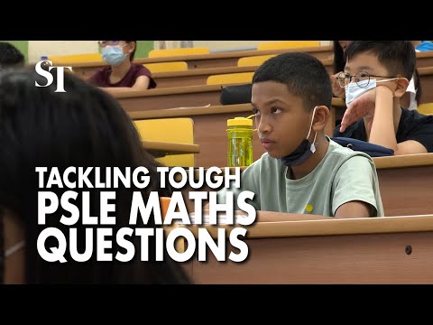 Singapore: Why are PSLE maths questions so difficult? | ST Smart ...