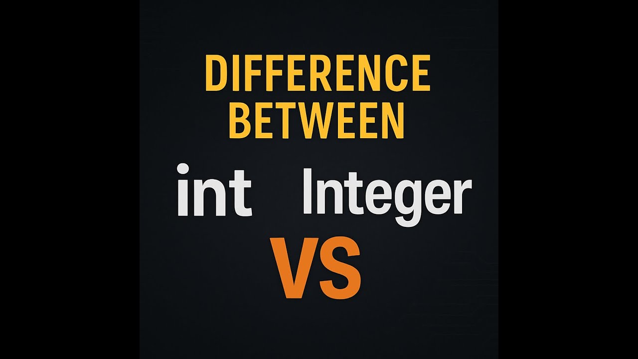 “int vs Integer in Java | What’s the Real Difference?”