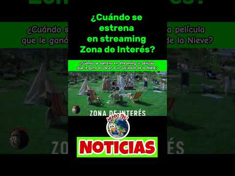 ✅ ¿Cuándo se estrena en streaming Zona de Interés? #mundofinotv #cine #thezoneofinterest #streaming