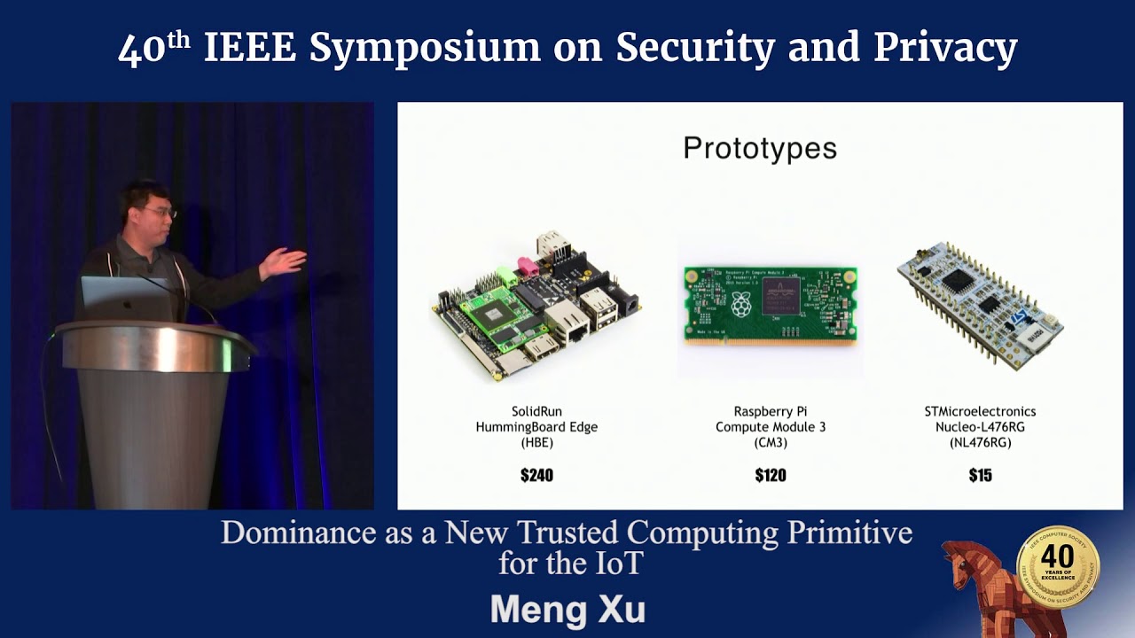 Dominance as a New Trusted Computing Primitive for the IoT