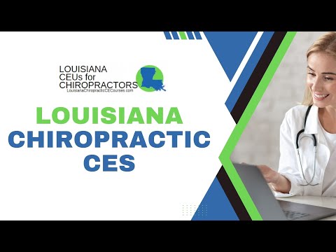 Louisiana Chiropractic CEs