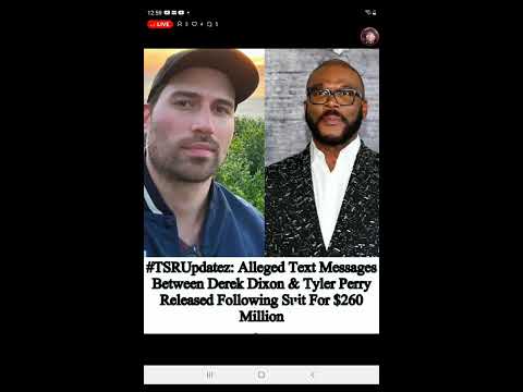 So these Tyler Perry text messages 🙄