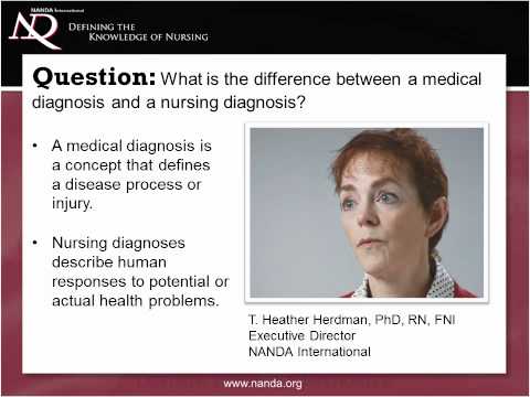 NANDA International Frequently Asked Questions: How do medical and nursing diagnoses differ?