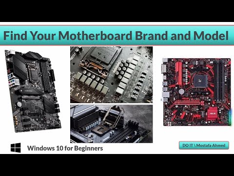 2 methods to get and find your motherboard model and brand in windows 10. Windows 10 for beginners