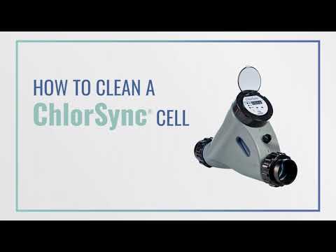 How to clean a ChlorSync® Cell