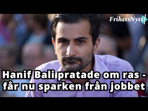 Hanif Bali prata om IQ-skillnader och får nu sparken från Expressen ...