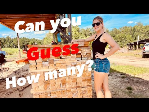 Monday Milling! (How MANY 2x4's are in this LOG!!!)
