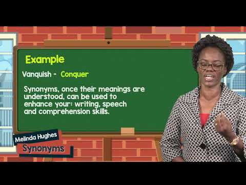 English Language - Grade 6: Synonyms