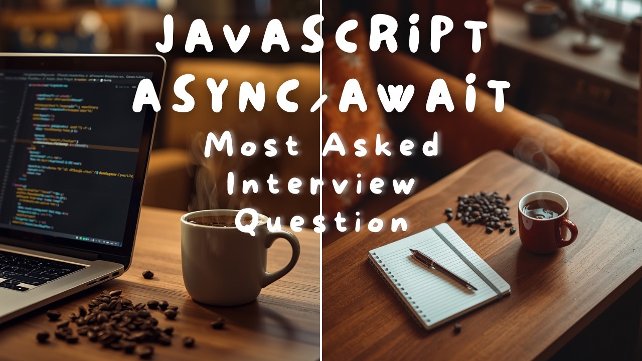 JavaScript Async/Await | Most Asked Interview Question