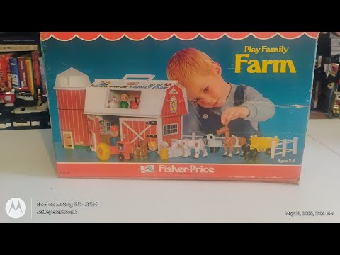 Fisher price play family farm playset unboxing