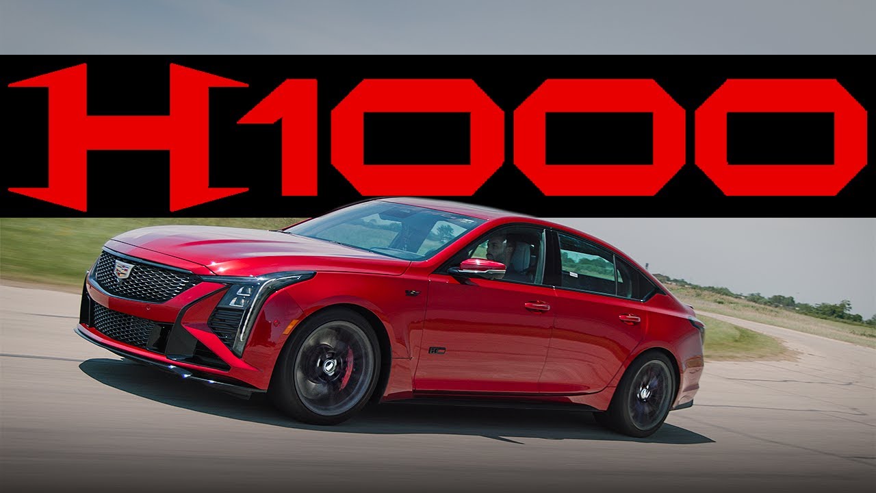1,000-HP Cadillac CT5-V Blackwing Sounds Like an Angry Mosquito on ...