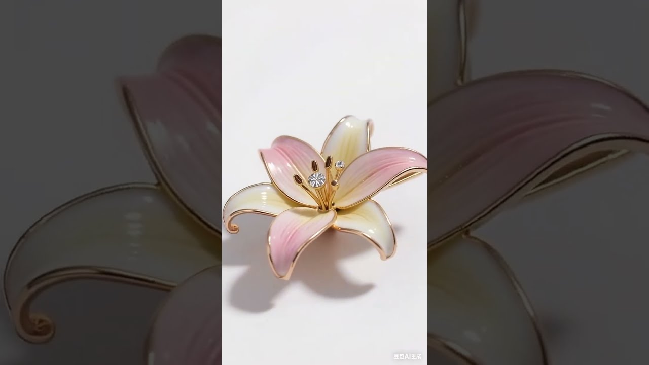 FashionSonder Affordable Lily Pin Brooch Jewelry #jewelry #fashionsonder #lily#jewellery#brooch #pin