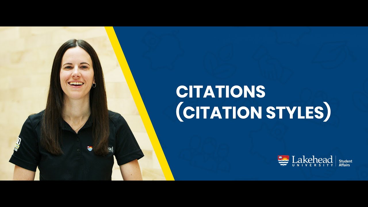 AIM Video 4-  Citations (Citation Styles)