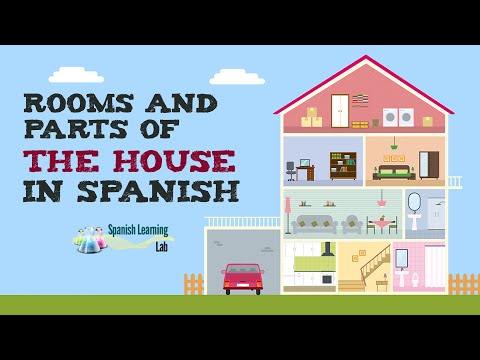 Rooms and Parts of the House in Spanish