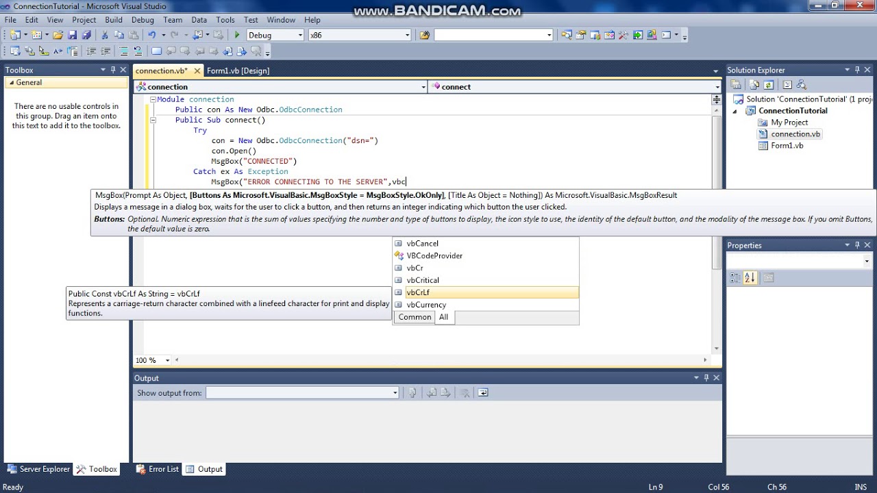 VB.NET 2010 MYSQL CONNECTION TUTORIAL