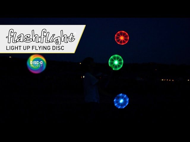 Nite Ize Flashflight Disc-O Select Light Up Flying Disc