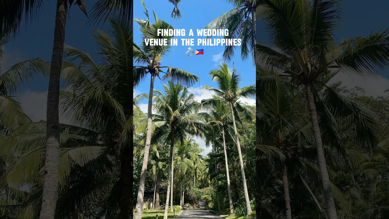 Touring wedding venues in the Philippines | Part 1 ✨ #couple #wedding #relationship #husbandwife