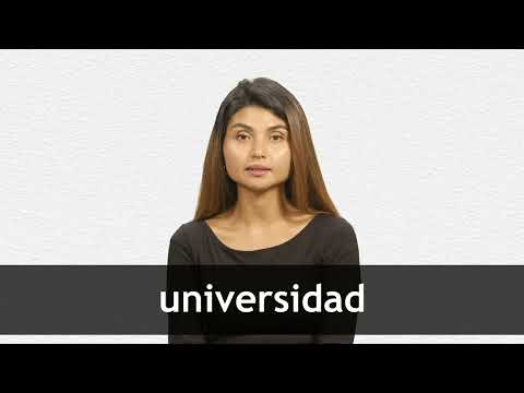 English Translation of “UNIVERSIDAD” | Collins Spanish-English Dictionary