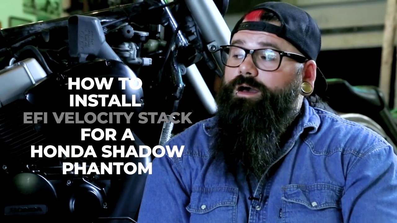 EFI Velocity Stack for Honda Shadow Phantom - HOW TO INSTALL