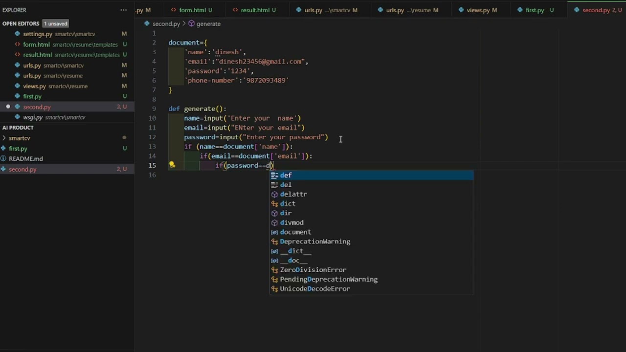 Python Simple Login System | Beginner Python Project (Step by Step)