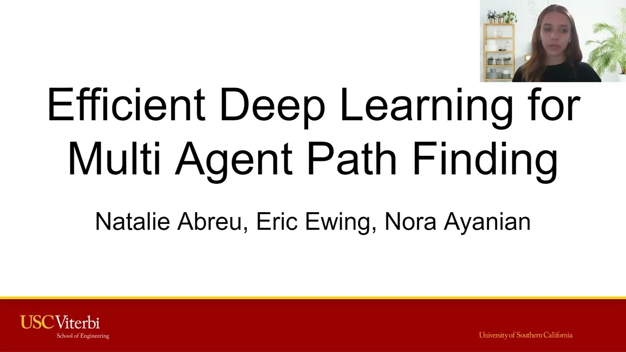 Efficient Deep Learning for Multi Agent Path Finding