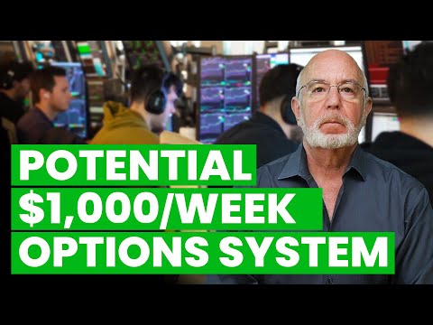 If I wanted to make $1,000 a week trading options, this is exactly what I’d do