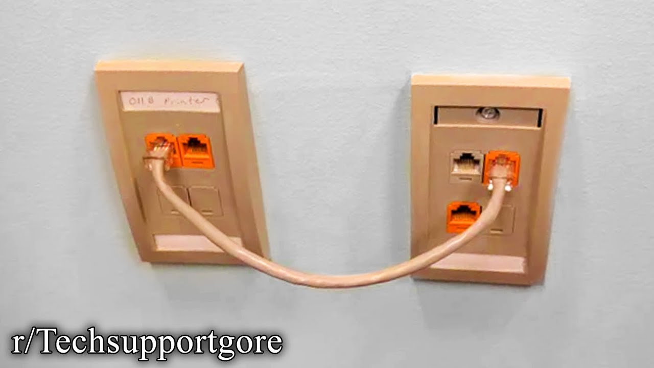 r/TechSupportGore | free internet with this one trick