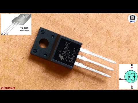 [SGeC] FQPF5N60C N-Channel MOSFET 600V-4.5A-33W