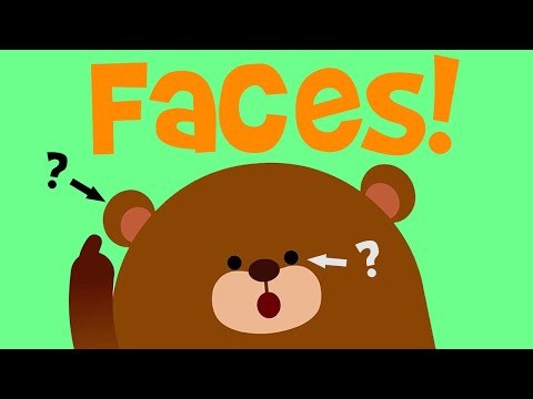 We All Have Faces ♫ | Parts Of The Face Song | Wormhole Learning - Songs For Kids