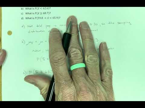 Sample Mean: Non-Normal Population