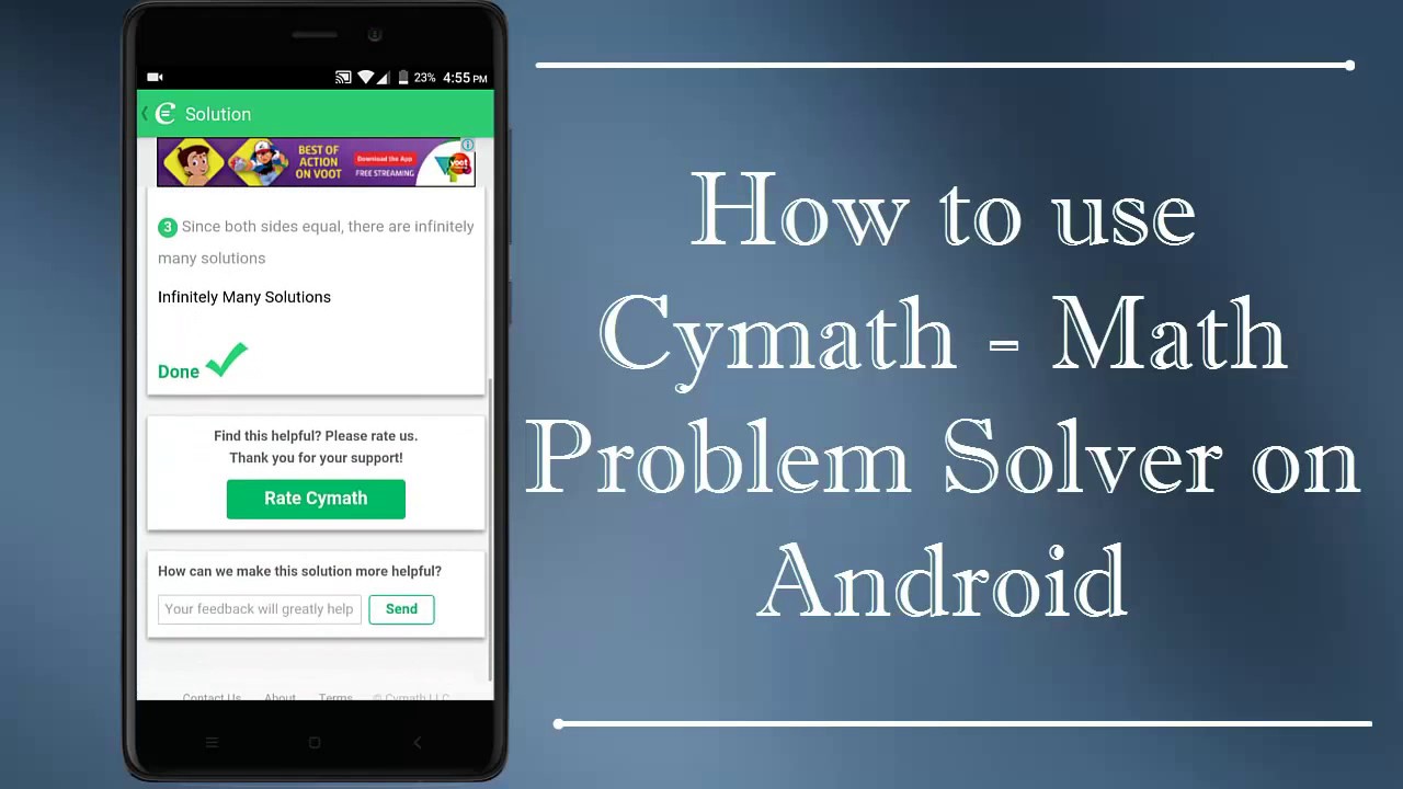 How To Use Cymath Math Problem Solver on Android