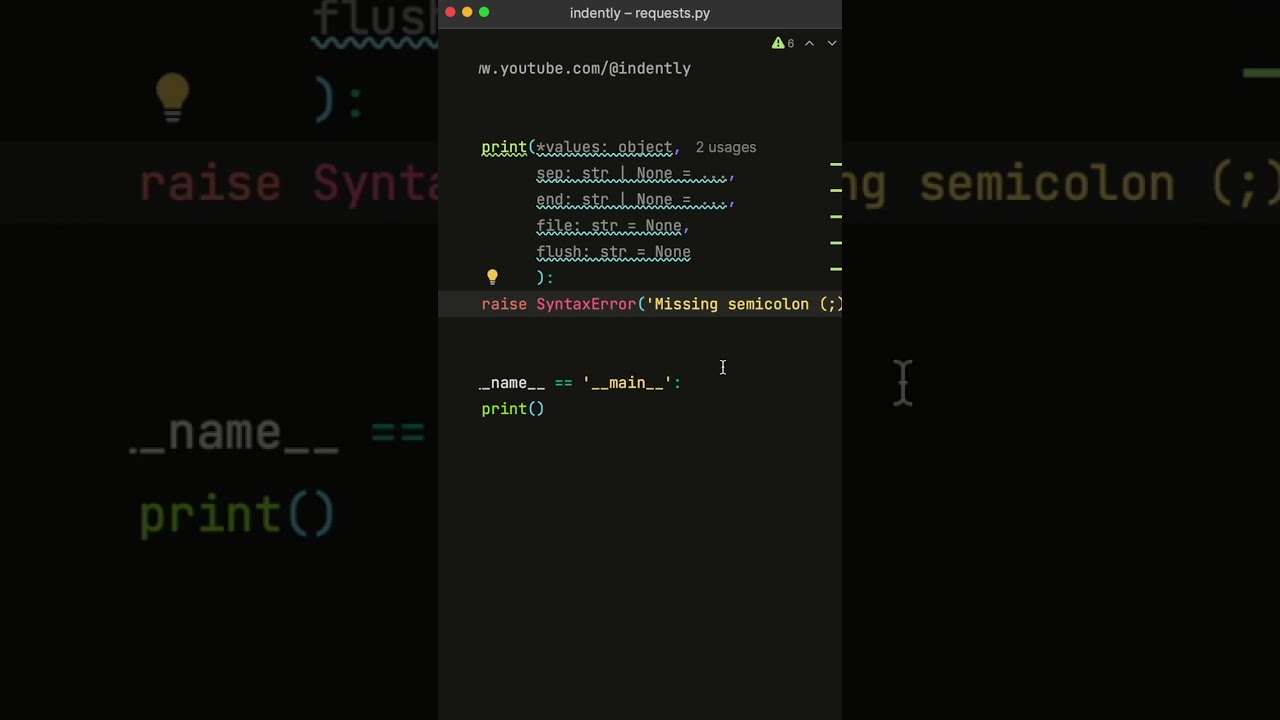 SUPER EVIL Python Prank #code #programming #python