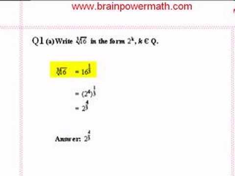 Algebra Cube Root Example