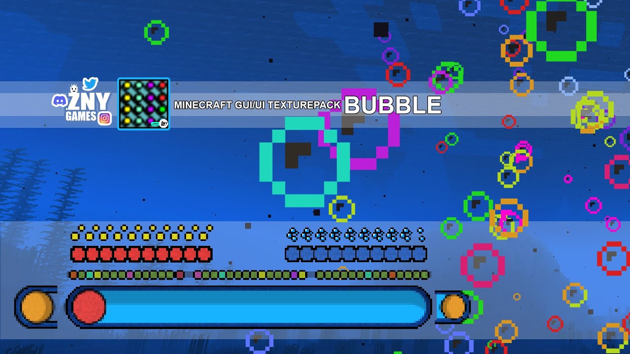 BUBBLE Minecraft Resource Pack | PvP Resource Pack