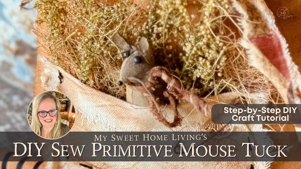 How to Sew Primitive Mouse