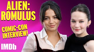 Cailee Spaeny & Isabela Merced Face Real Creatures For Alien: Romulus | San Diego Comic-Con ...