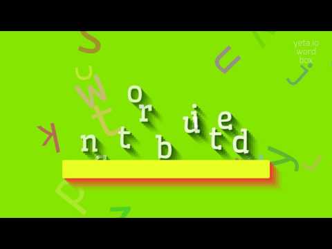 How to say "contributed"! (High Quality Voices)