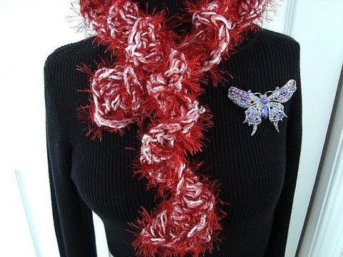 HOW TO CROCHET A BOA SCARF